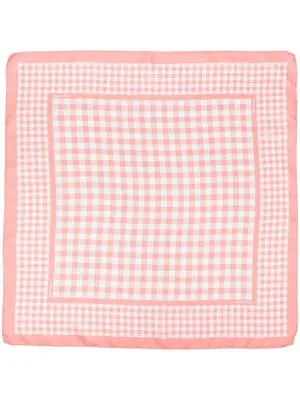 Woolrich Gingham-check Silk Scarf