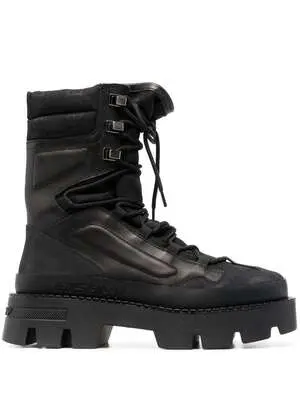 MISBHV Chunky-sole Lace-up Boots