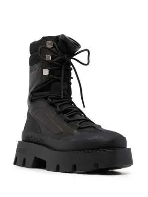 MISBHV Chunky-sole Lace-up Boots