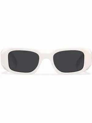 Prada Symbole Rectangle Sunglasses - Grey
