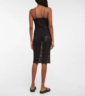 Oseree Lace Minidress