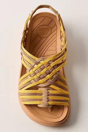 MALIBU SANDALS Vegan Sunrise Bay Sandals - Yellow