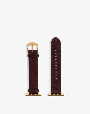Madewell Apple Watch Band Burgundy