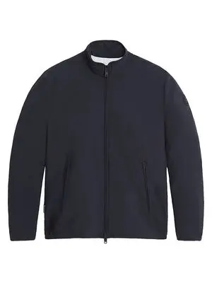 Woolrich Men's Sailing Two Layers Jacket - Melton Blue - Size XL - Melton Blue  - Melton Blue