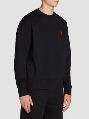 AMI Paris Adc Wool-knit Crewneck Sweater