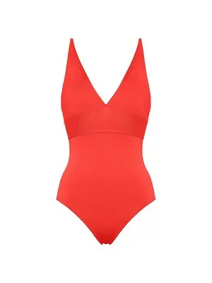 ERES Larcin Triangle Tank One-piece Swimsuit Ecarlate