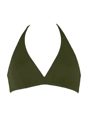ERES Gang Halter Bikini Top Vert Mousse