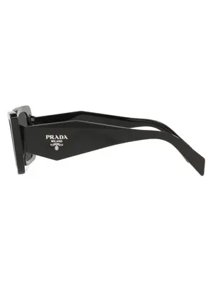 Prada Symbole 51mm Rectangular Sunglasses