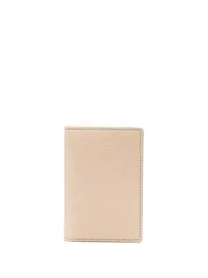 MAISON MARGIELA Four-stitch Leather Card Holder - Neutrals