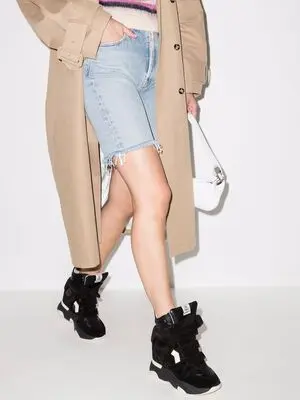 Isabel Marant Étoile Balksee Wedge Sneakers - Black