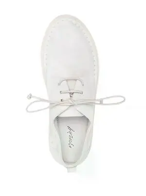 Marsèll Sancrispa Alta Suede Derby Shoes - Neutrals