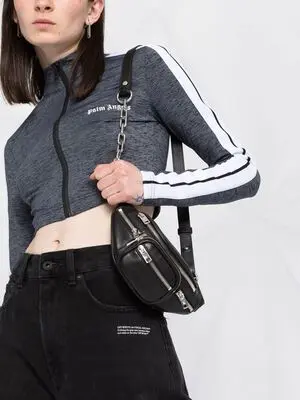 Palm Angels Logo-print Zip-front Track Top