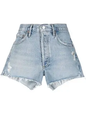 AGOLDE High-waisted Denim Shorts