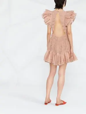 Zimmermann Dancer Frill-trim Mini Dress