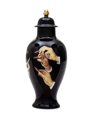 SELETTI Lipsticks Porcelain Vase