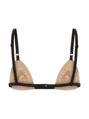 Dolce & Gabbana Rhinestone-embellished Bralette Top
