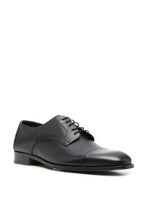 Canali Leather Derby Shoes