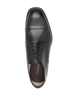 Canali Leather Derby Shoes