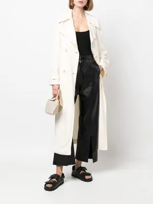 Alberta Ferretti Double-breasted Trench Coat