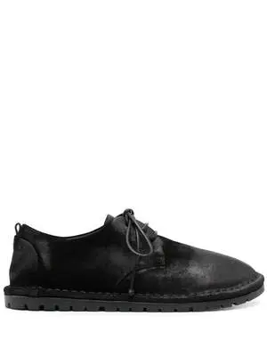Marsèll Sancrispa Alta Suede Derby Shoes - Black