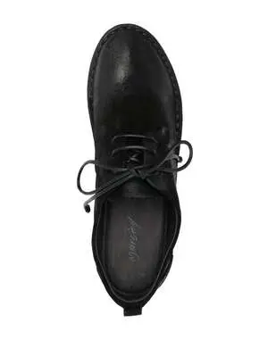 Marsèll Sancrispa Alta Suede Derby Shoes - Black