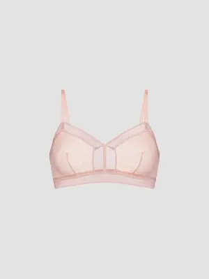 ERES Courbe Logo Mesh Bra