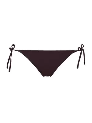 ERES Malou Low-rise Side-tie Bikini Bottom Noir