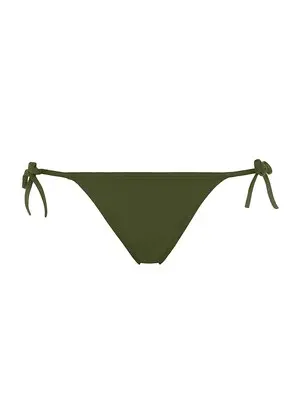 ERES Malou Low-rise Side-tie Bikini Bottom Vert Mousse