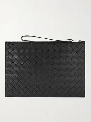 Bottega Veneta Intrecciato Leather Pouch