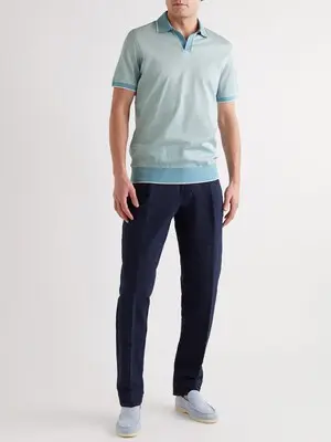 Loro Piana Cotton Polo Shirt