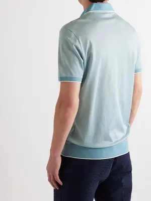 Loro Piana Cotton Polo Shirt