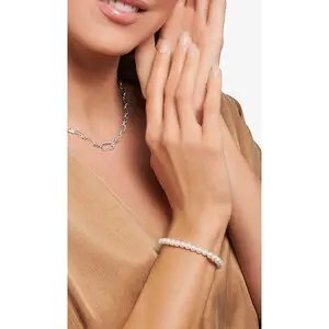 THOMAS SABO Charm Club Sterling-silver And Freshwater Pearl Bracelet