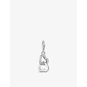THOMAS SABO Hearts Pendant Charm - White
