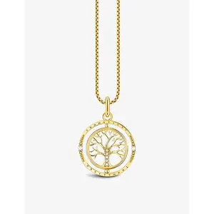 THOMAS SABO Tree Of Love Pendant Necklace - White