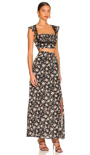 Free People Bijou Set In Black