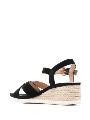 Geox Ischia Jute Wedge Sandals