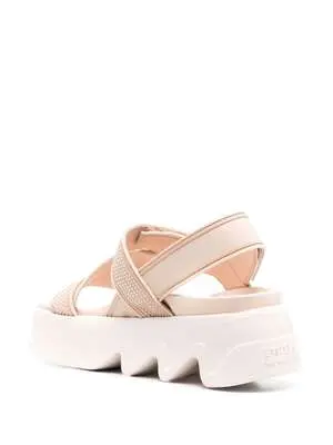 LE SILLA Platform Touch-strap Sandals