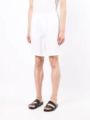 Armani Exchange Linen Bermuda Shorts