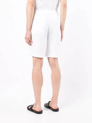 Armani Exchange Linen Bermuda Shorts