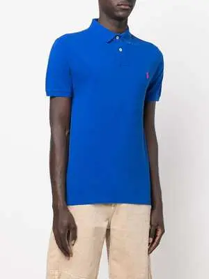 Polo Ralph Lauren Cotton Polo Shirt - Blue
