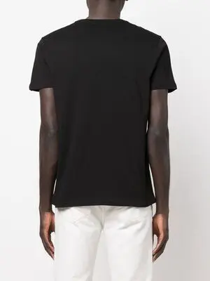 Alpha Industries Logo-print Cotton T-shirt - Black
