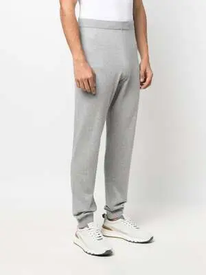 Corneliani Fine-knit Track Pants - Grey