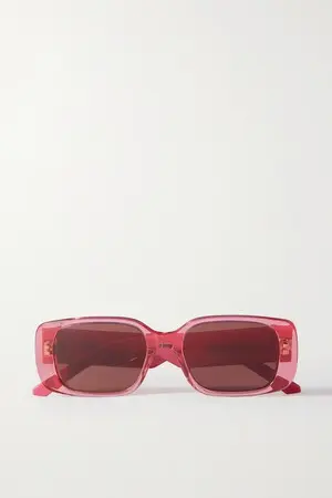 Dior Wildior S2u Rectangular Sunglasses - Pink