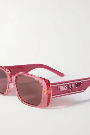 Dior Wildior S2u Rectangular Sunglasses - Pink