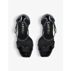 Carvela Second Skin Platform Faux-leather Sandals