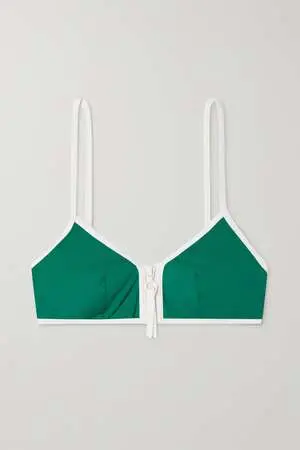 ERES Nautic Sifflet Triangle Bikini Top Jade