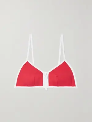 ERES Nautic Sifflet Triangle Bikini Top Pink