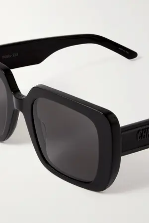 Dior Wildior S3u Square-frame Sunglasses - Black