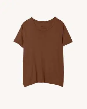 NILI LOTAN Nili Lotan Brady Tee Brown