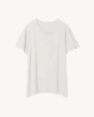 NILI LOTAN Nili Lotan Brady Tee Chalk